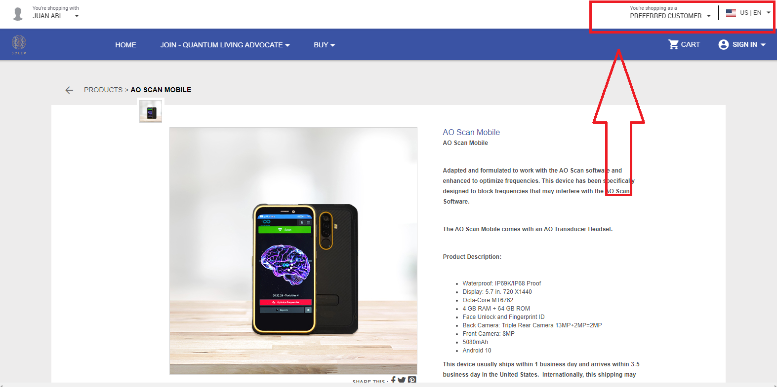 Buy AO Scan Mobile at 20% Discount - Abi Energy 22 | Juan Abi | ZOR ...